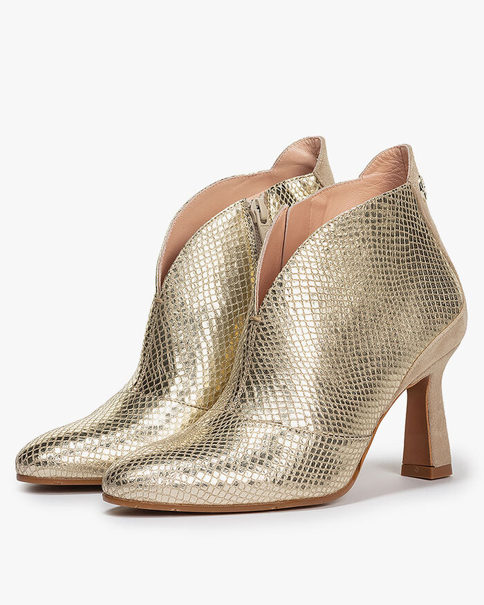Chelsea boots dames Evi 01.08 Goud | Floris van Bommel Official