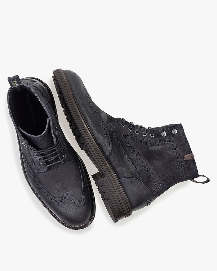 Boots heren Ferri 01.29 Zwart | Floris van Bommel Official