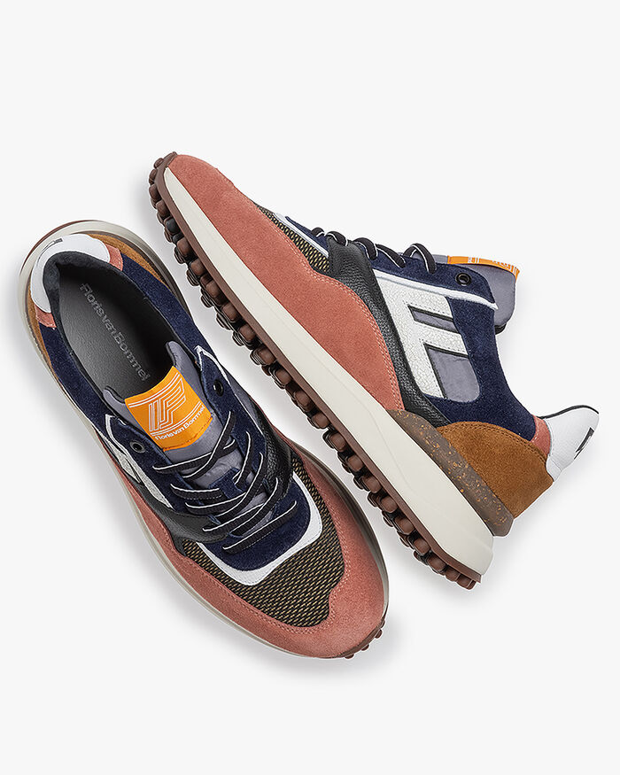 Sneakers heren Noppi 29.32 Oranje | Floris van Bommel Official